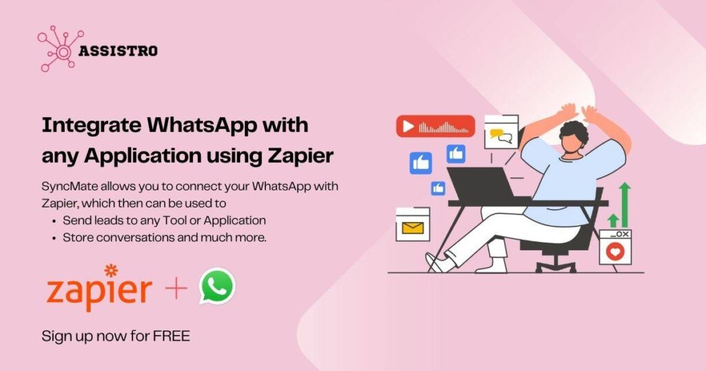 Whatsapp Zapier Integration : Eases your work automation
