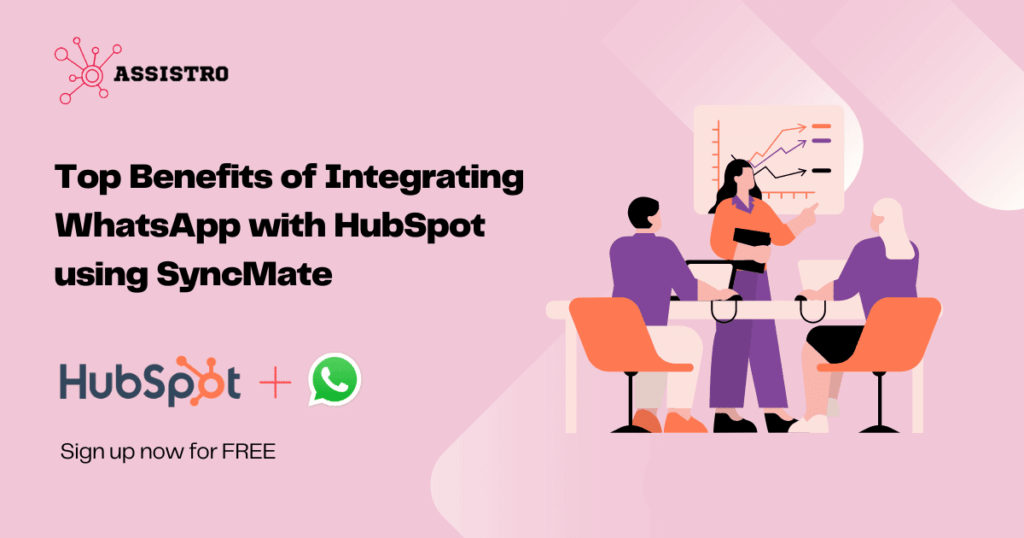 Benefits of Integrating WhatsApp with HubSpot using SyncMate